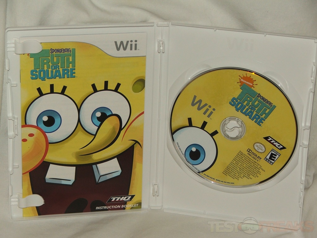 SpongeBob Truth or Square for Nintendo Wii | Technogog