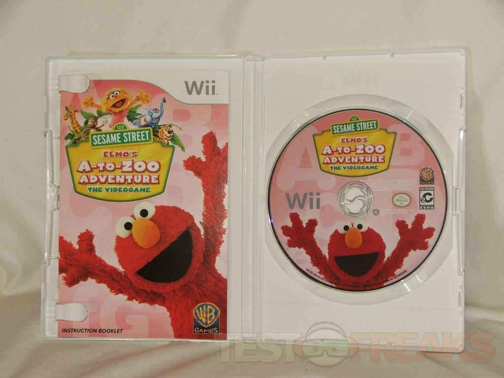 Review of Sesame Street Elmo’s A-to-Zoo Adventure for Wii | Technogog