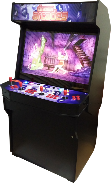 Dream Arcades Unveils Vision 40 the Largest Upright Home Arcade ...
